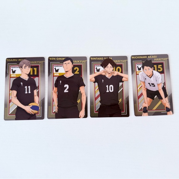 Accents | Haikyu Haikyuu Official Collectible Photo Cards | Poshmark